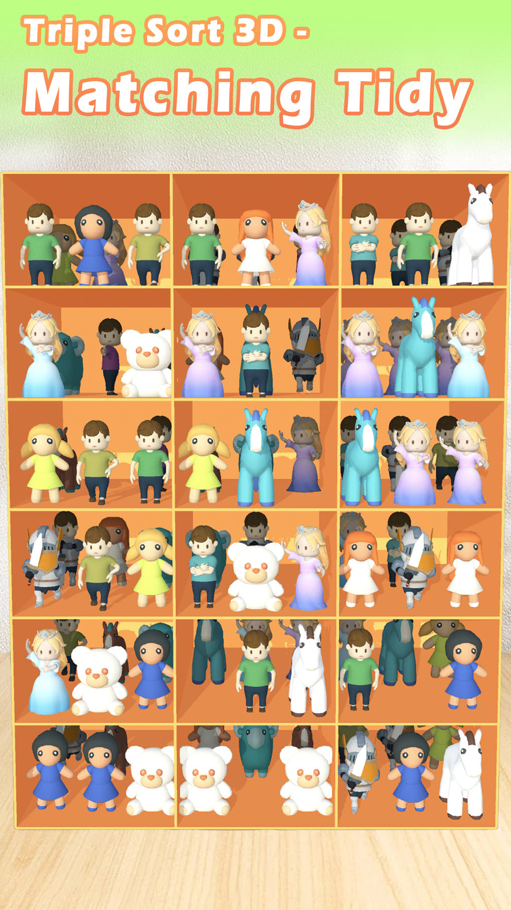 Triple Sort 3D - Matching Tidy pour iPhone - Télécharger