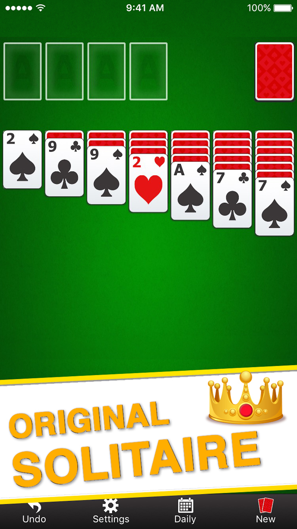 Solitaire Classic Patience IPhone Solitaire Classic Patience IPhone