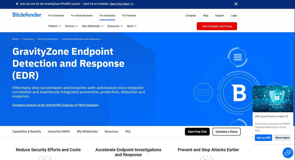 Bitdefender GravityZone Endpoint Detection and Response Online