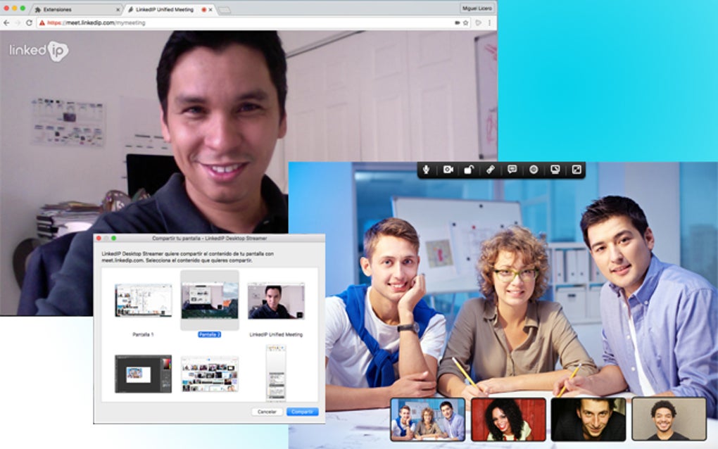 LinkedIP Desktop Streamer for Google Chrome - Extension Download