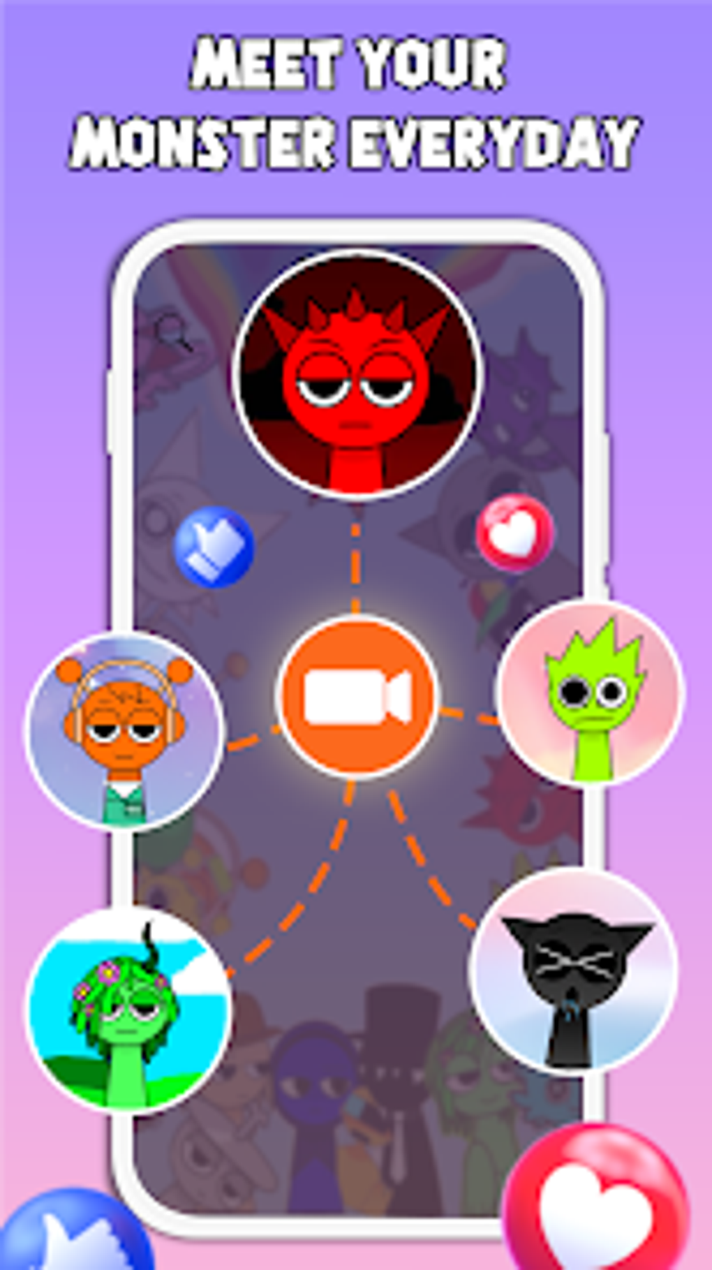 Android 용 Sprankey Monster Call Chat - 다운로드