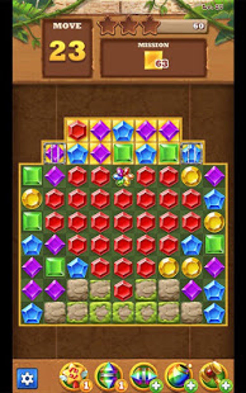 Jungle Gem Blast: Match 3 Jewel Crush Puzzles APK para Android - Descargar