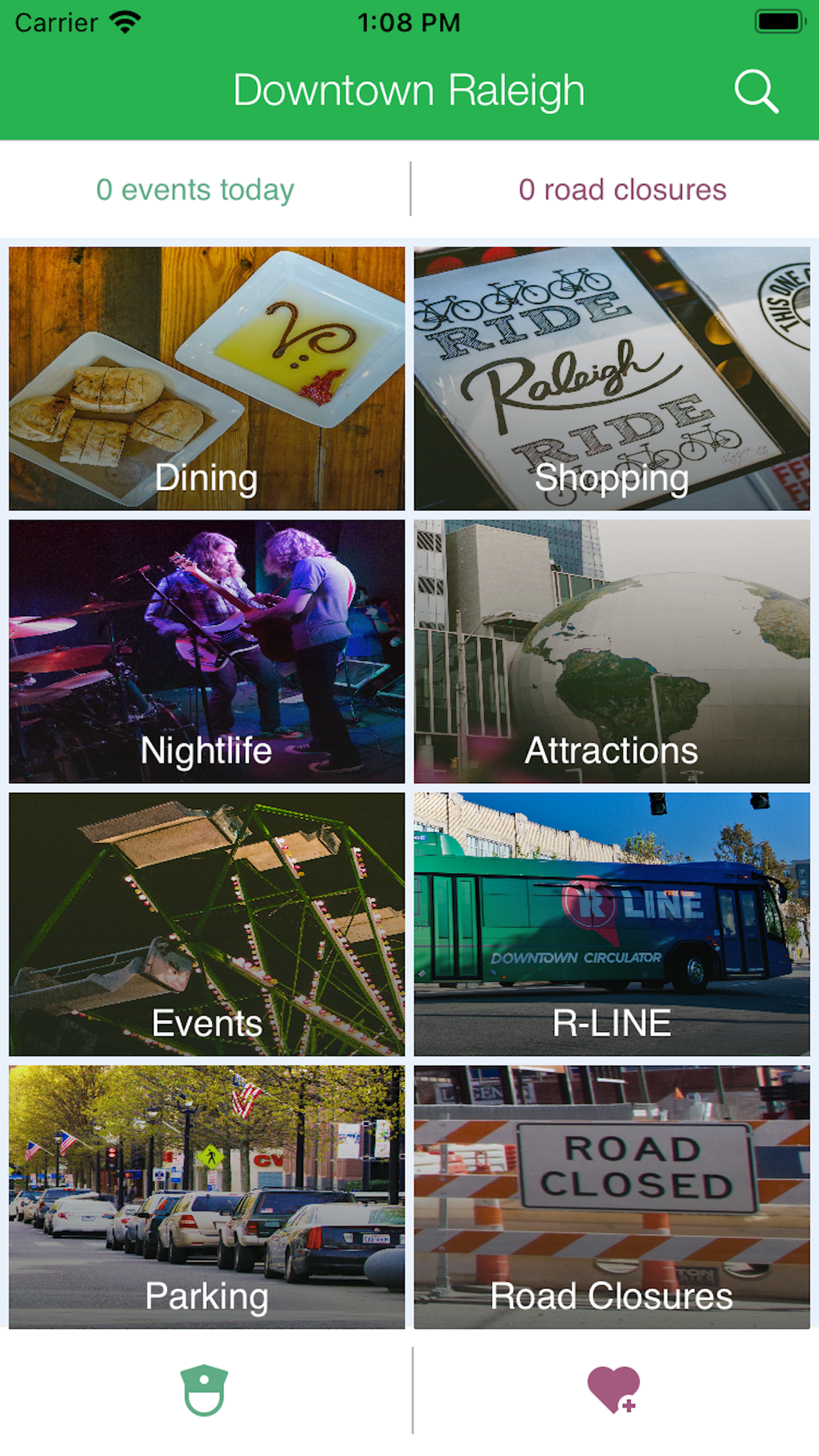 Downtown Raleigh for iPhone - Download