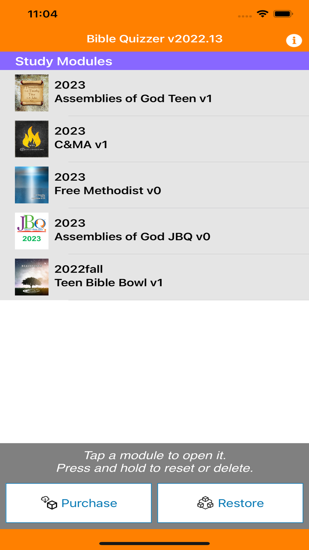 Bible Quizzer para iPhone - Descargar