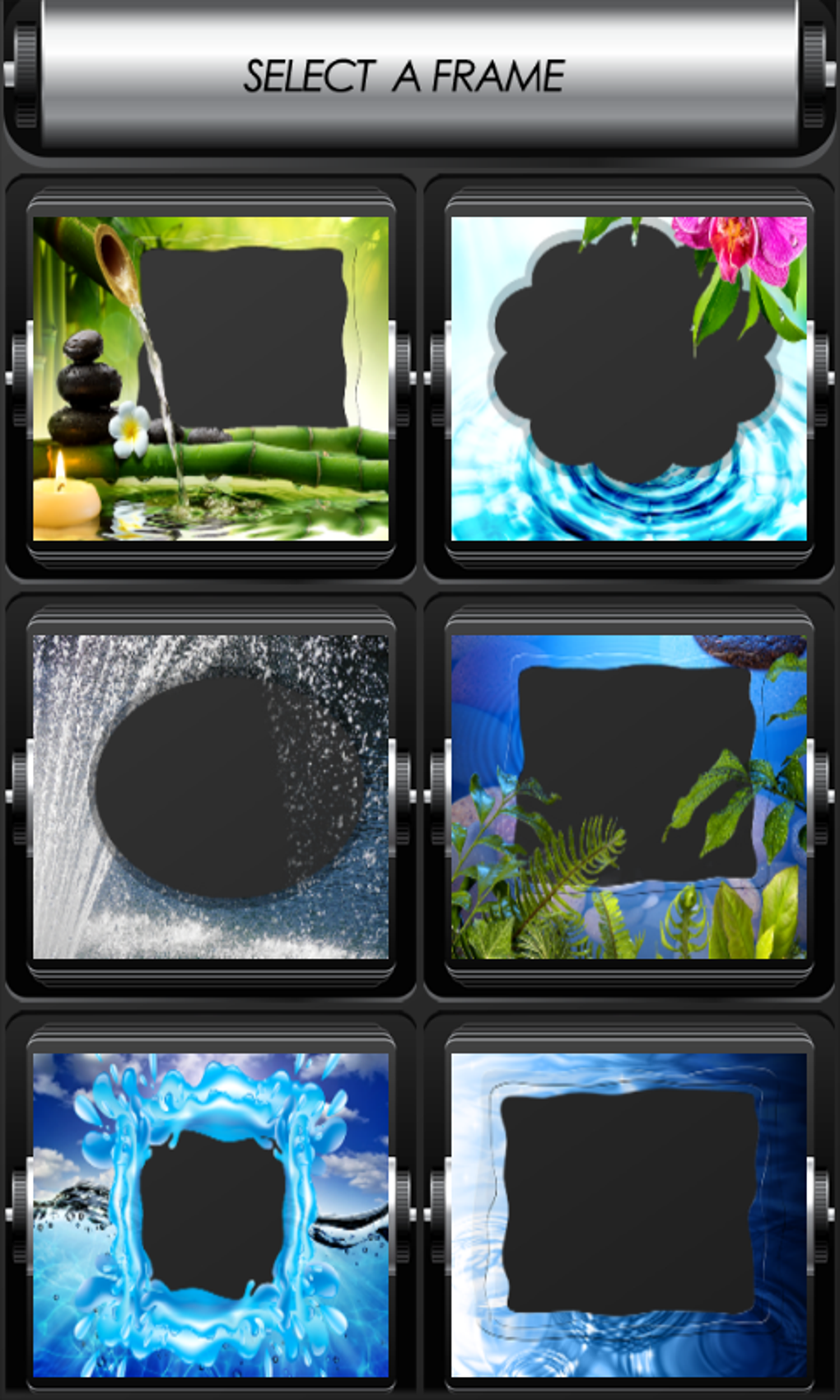Water Photo Frame for Android - Download