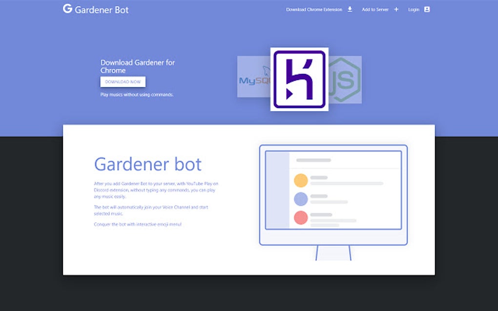 Gardener Bot for Google Chrome - Extension Download