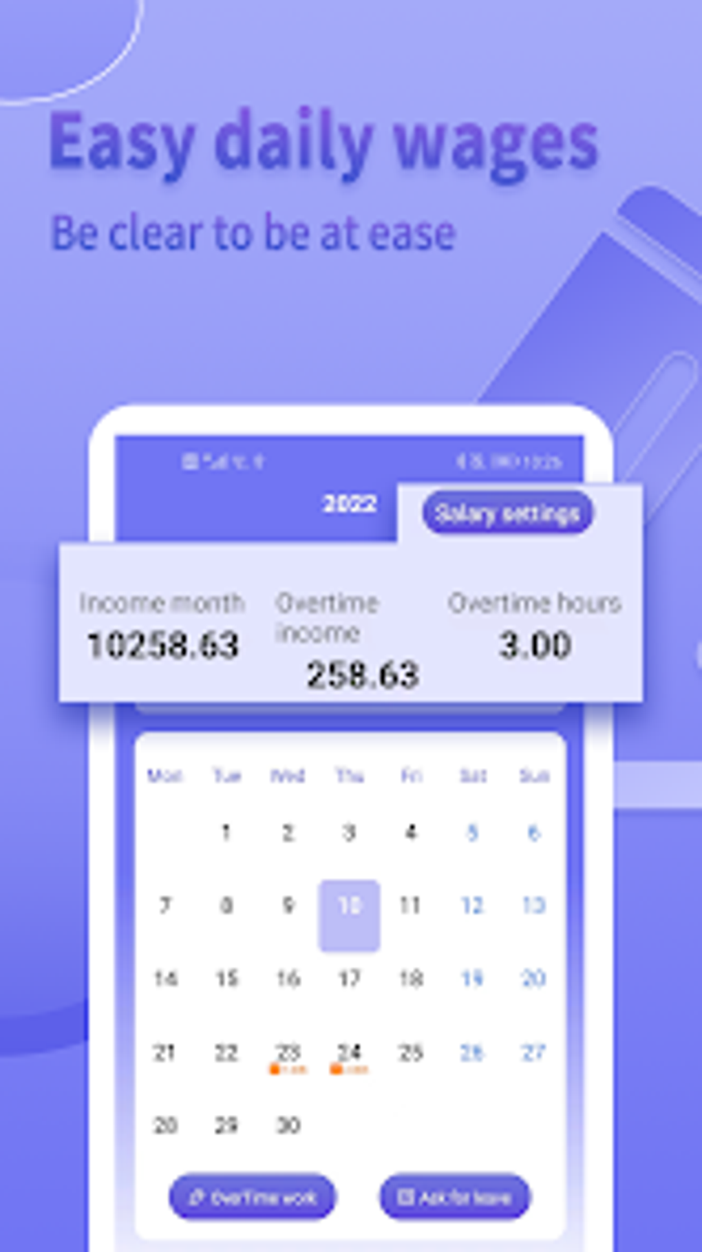 Work Hours Calculator Android 