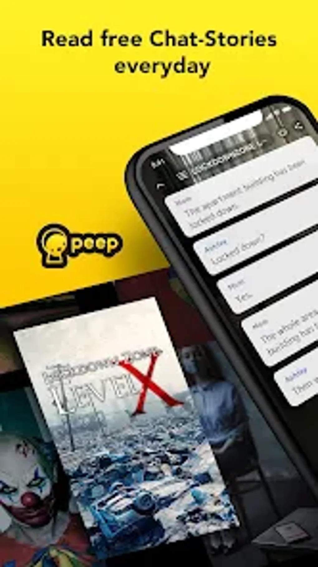Android 용 peep - Chat Story App - 다운로드