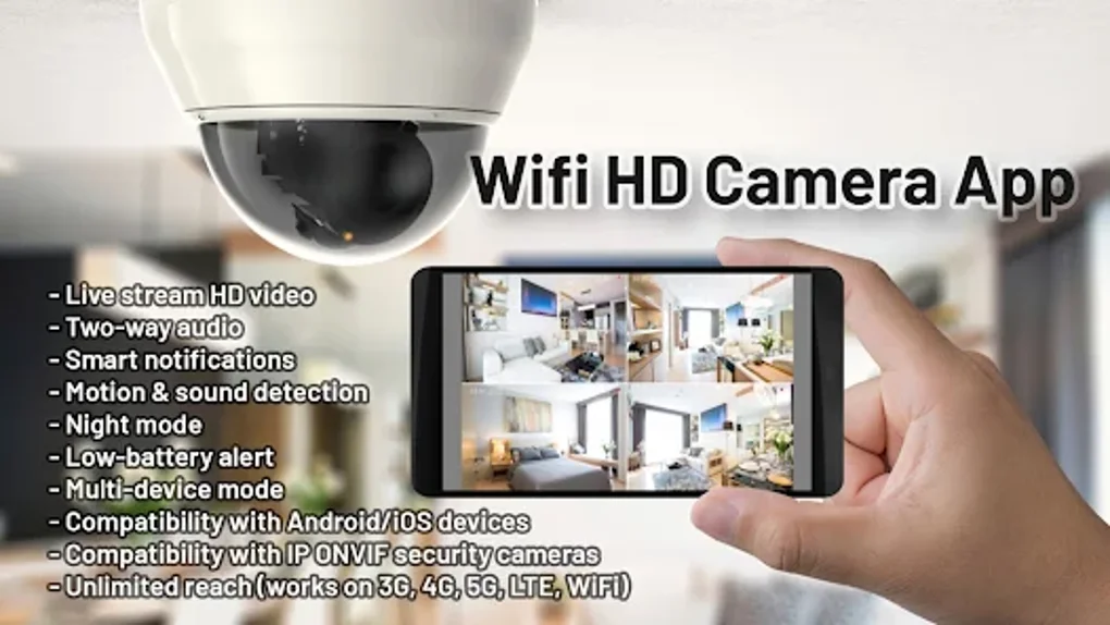 Wifi HD Camera Pro App für Android - Download