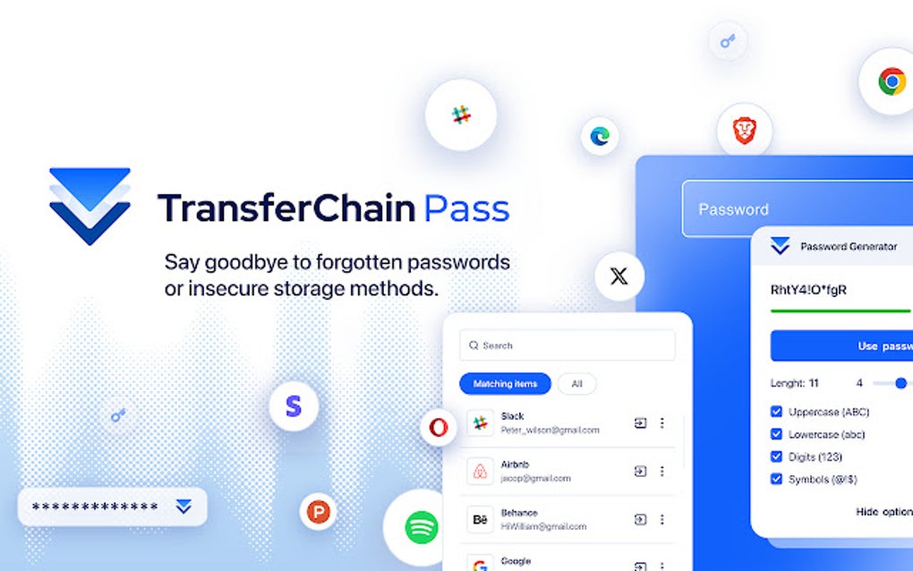 TransferChain Pass for Google Chrome - Extension Download