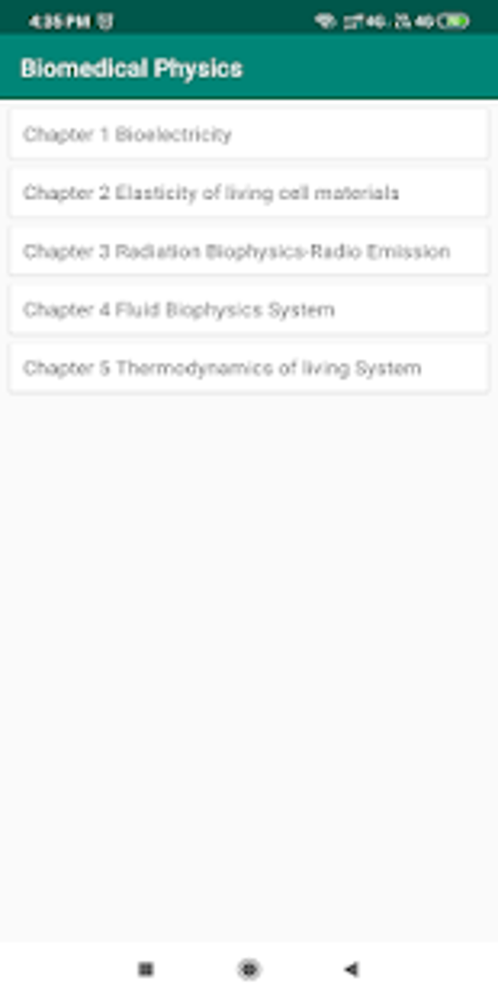 Biomedical Physics APK for Android - Download