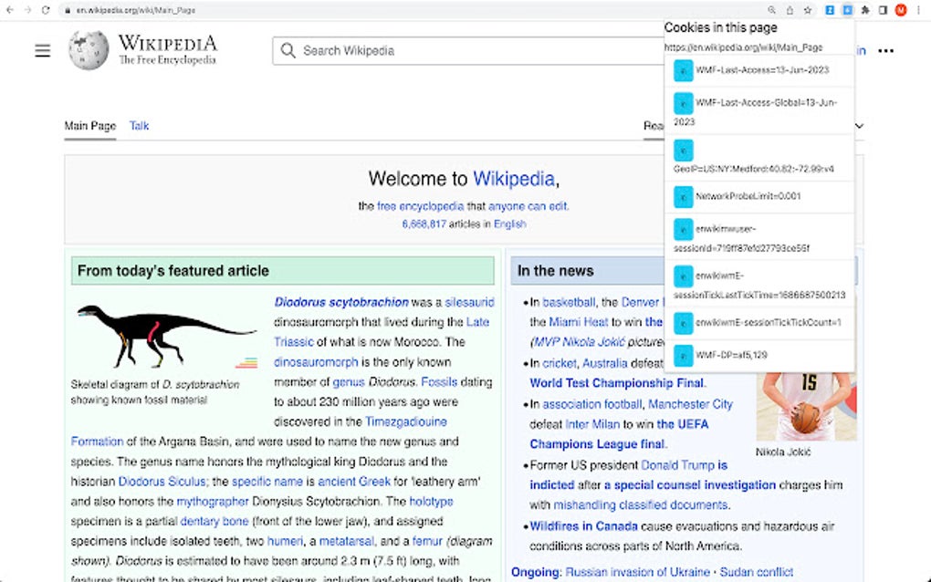 Cookie Viewer for Google Chrome - Extension Download