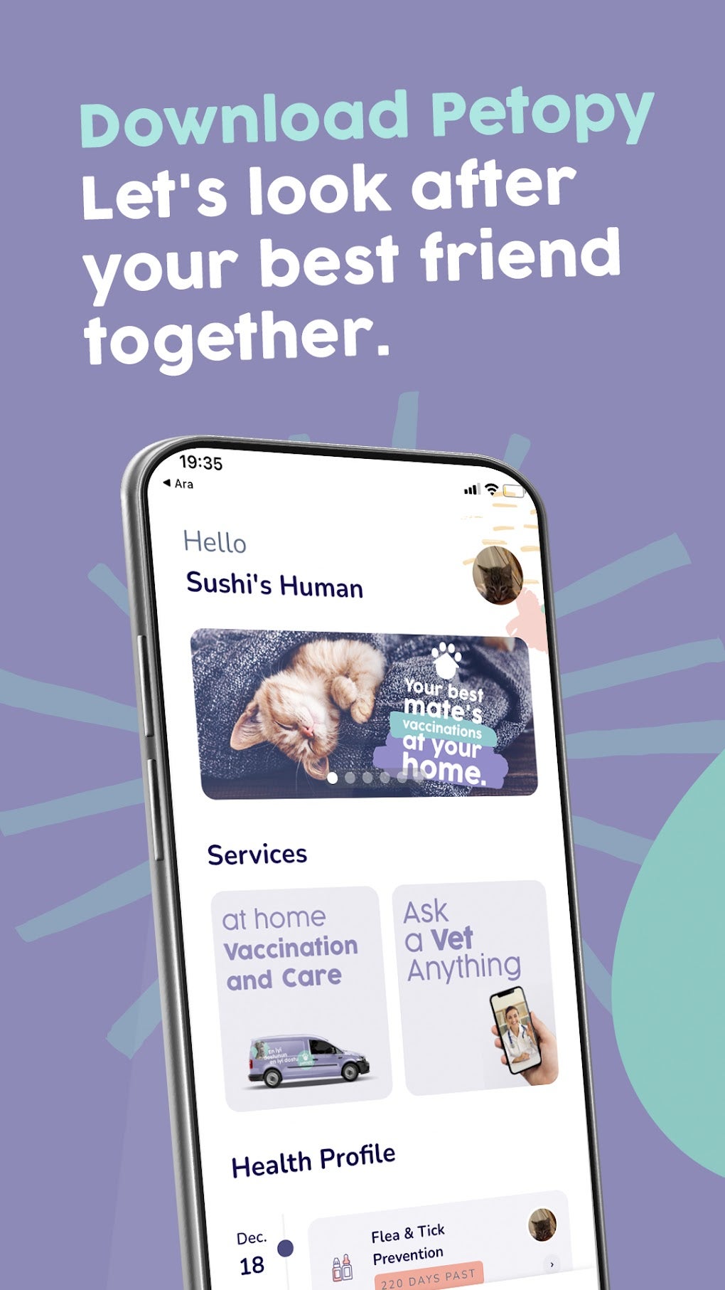 Petopy: Cat and Dog Care para Android - Descargar