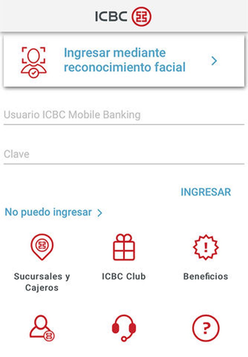ICBC Mobile BankingArgentina para iPhone - Descargar