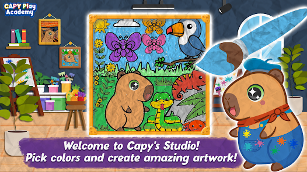 Art Gallery: Coloring for kids for Android - Download