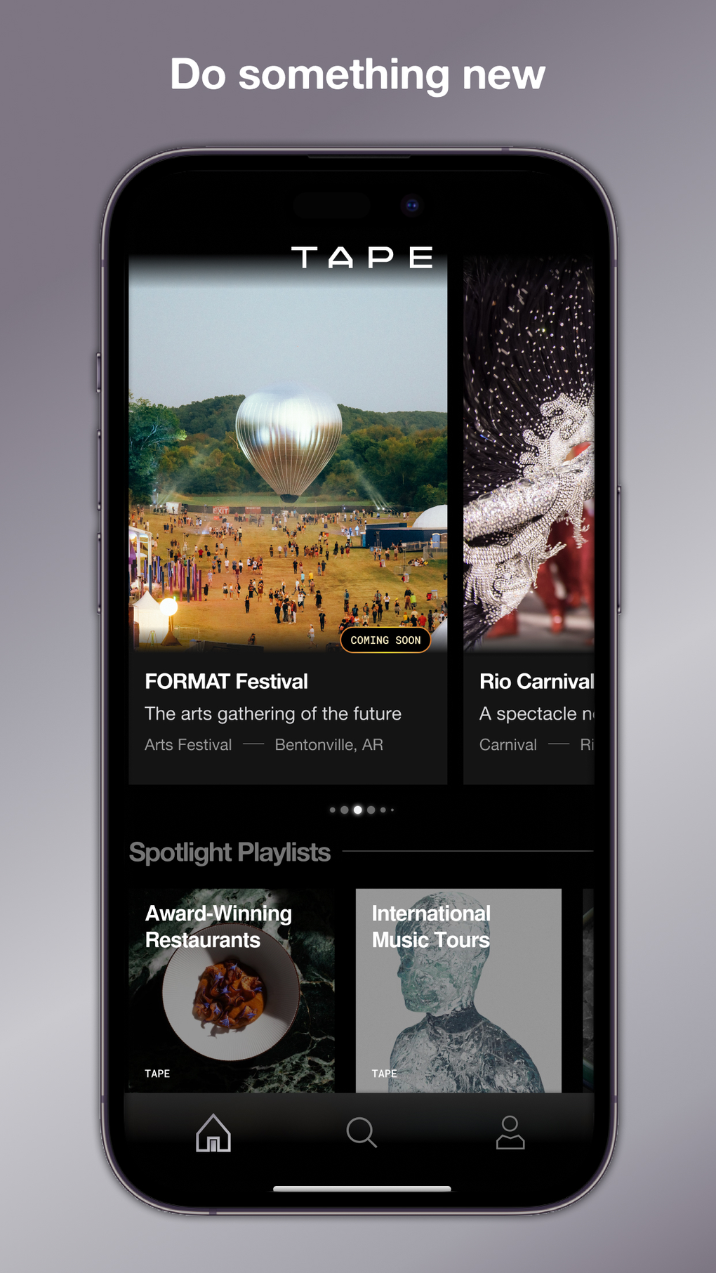 Tape: Playlists For What To Do for iPhone - Download