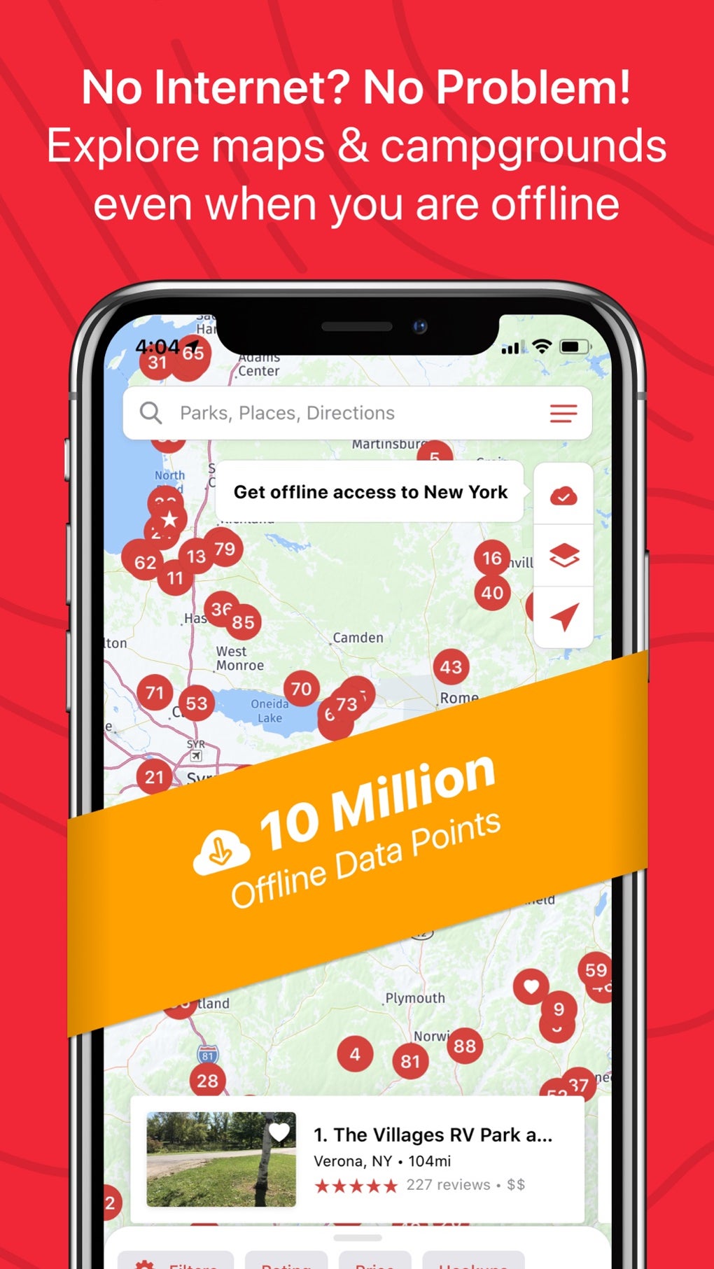 RV LIFE - RV GPS Campgrounds for iPhone - Download
