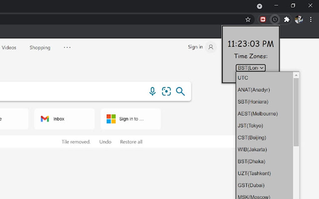 Zone for Google Chrome - Extension Download