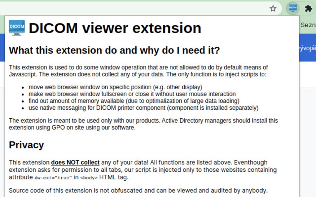 DICOM viewer extension for Google Chrome - Extension Download