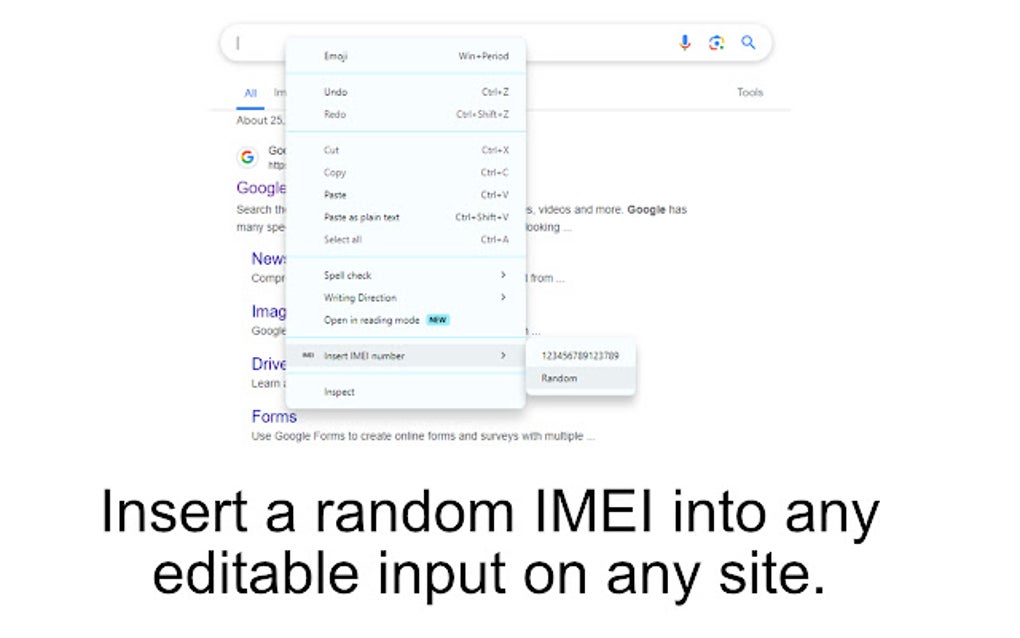 IMEI Dev Tools for Google Chrome - Extension Download