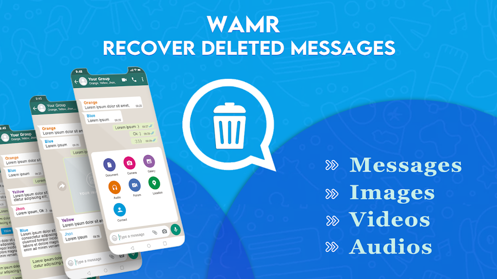 Recover Deleted Messages WAMR para Android - Descargar Recover Deleted Messages WAMR para Android - Descargar
