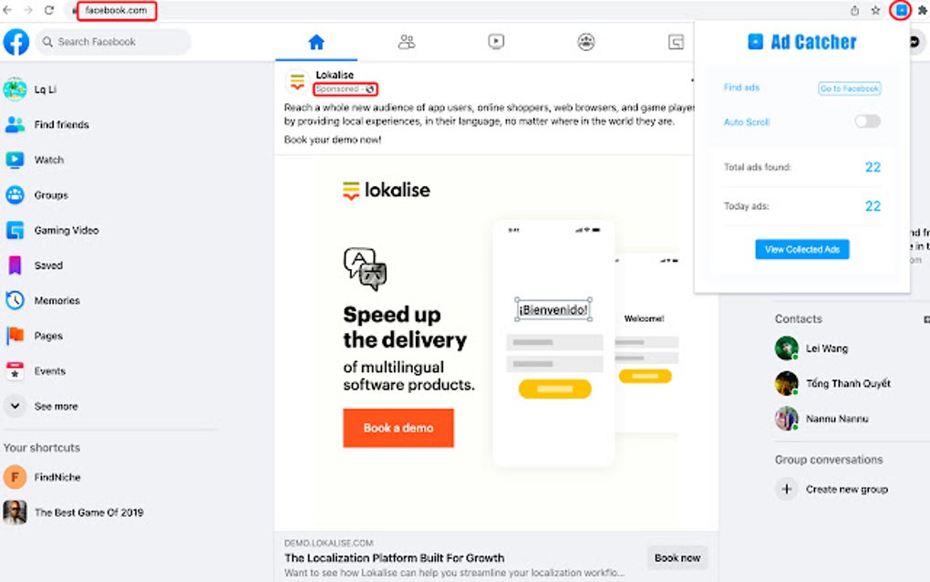 Ad Finder - Ad Catcher Google Chrome 용 - 확장 프로그램 다운로드