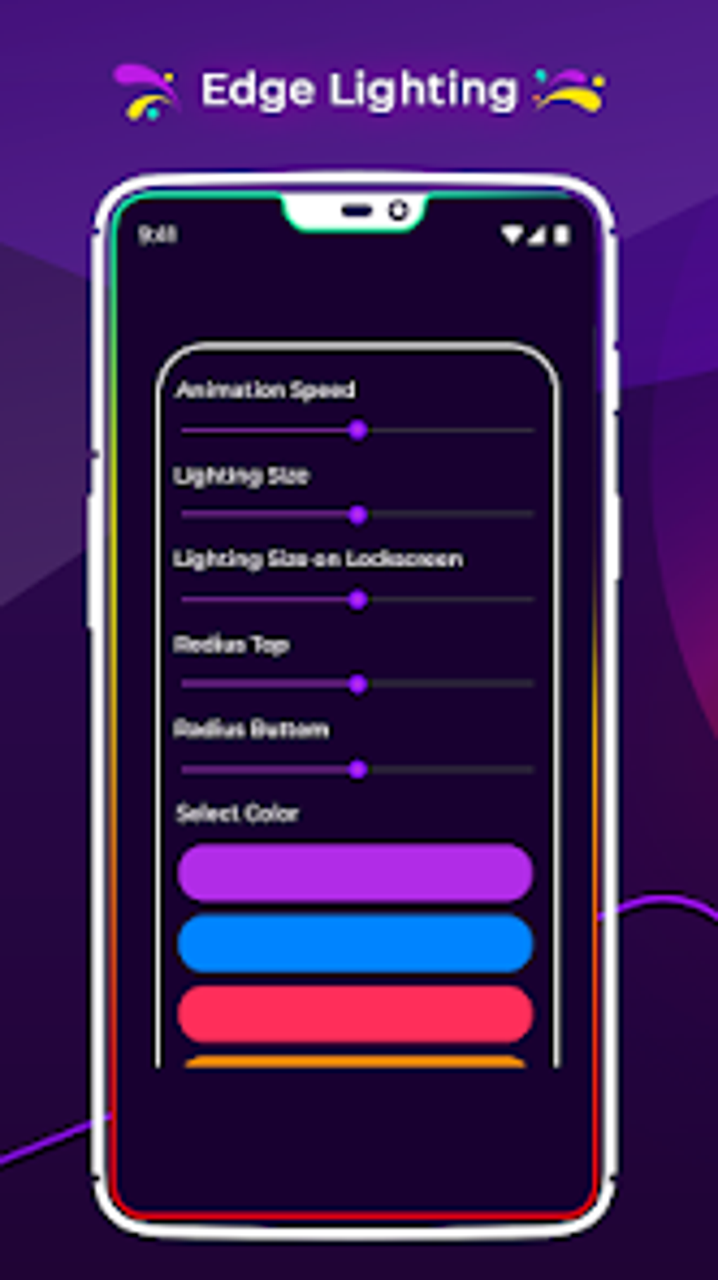 Edge Lighting Rounded Corner for Android - Download