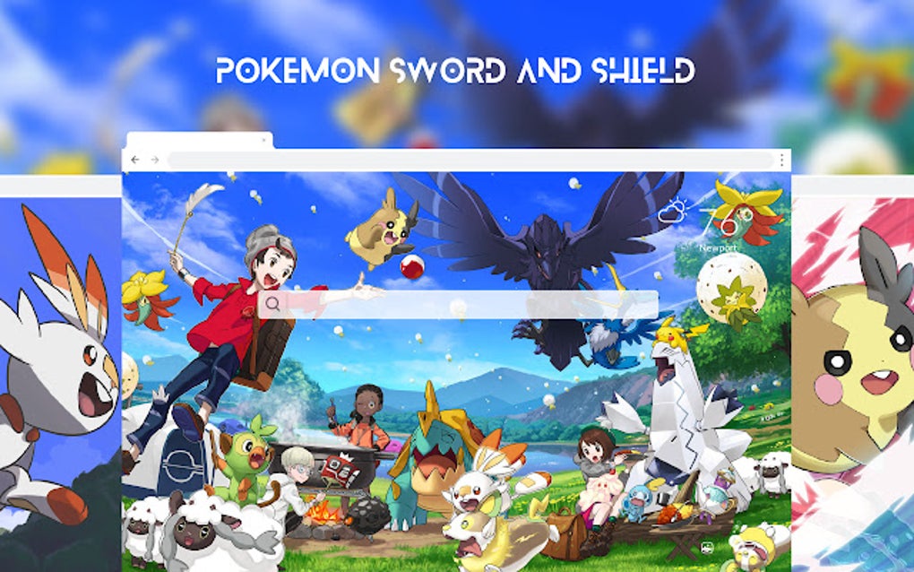 Pokemon Sword and Shield HD Wallpapers for Google Chrome - Extension ...