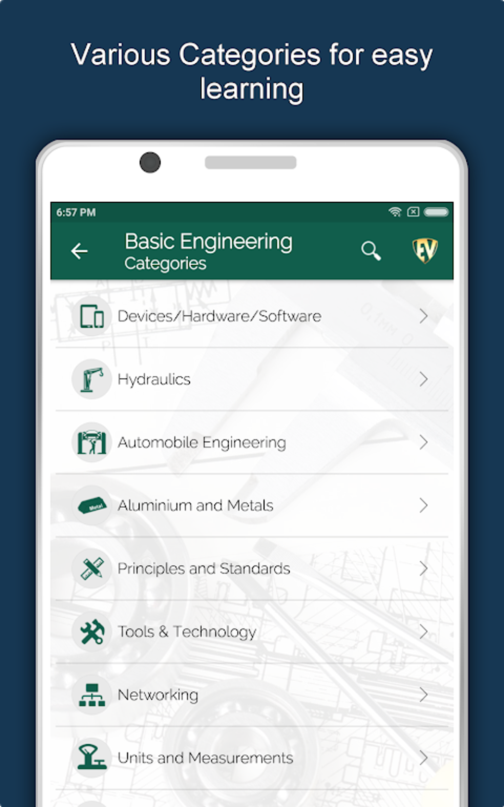 Android 용 Basic Engineering Dictionary: Equations & Formulas APK - 다운로드