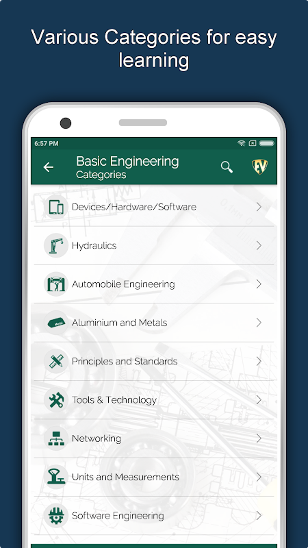 Android 용 Basic Engineering Dictionary: Equations & Formulas APK - 다운로드