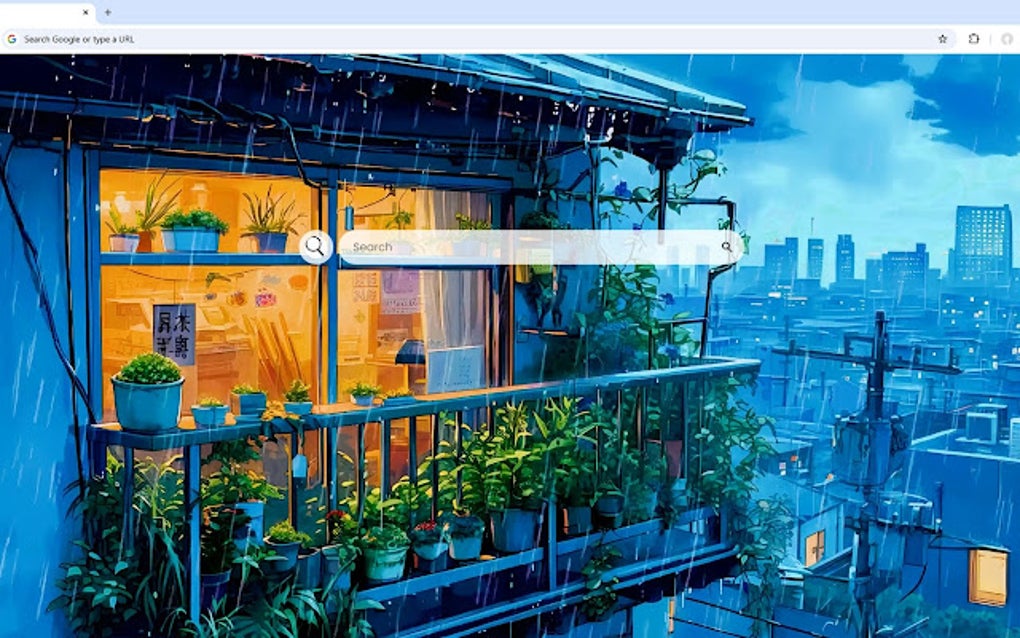 Raining in Japan Live Wallpaper สำหรับ Google Chrome - ส่วนขยาย ดาวน์โหลด