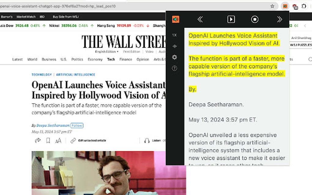 Voice Out: Text-To-Speech Voice Reader for Google Chrome - Extension ...