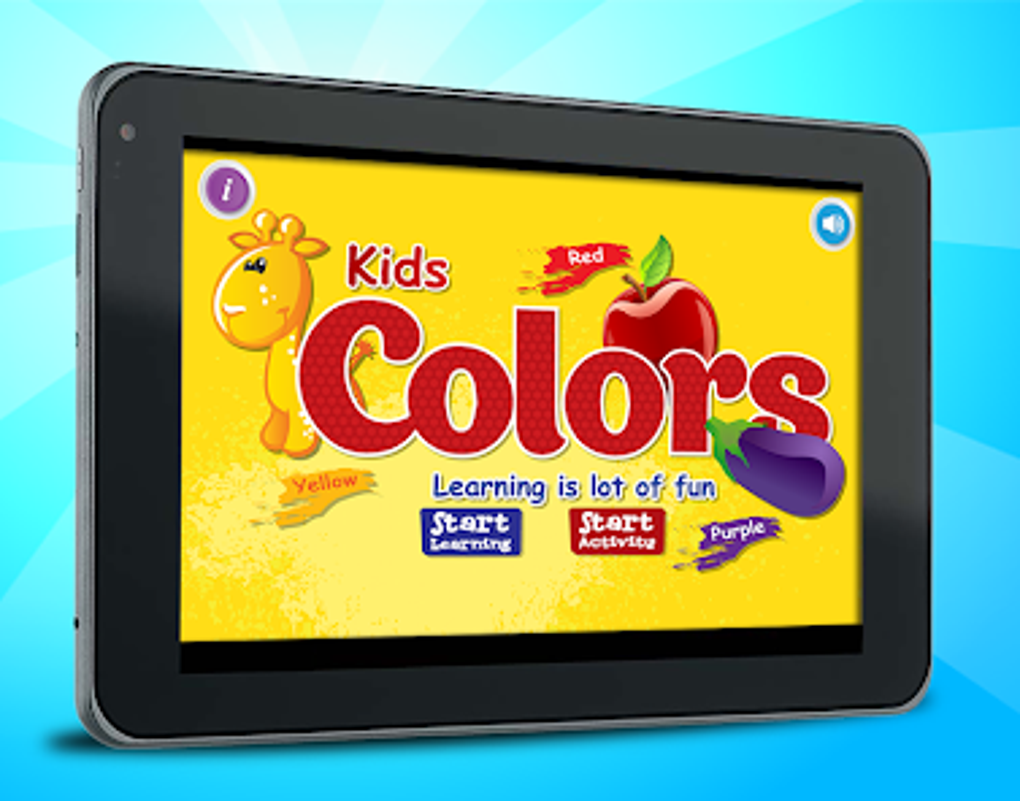 Learning Colors for Kids cho Android - Tải về