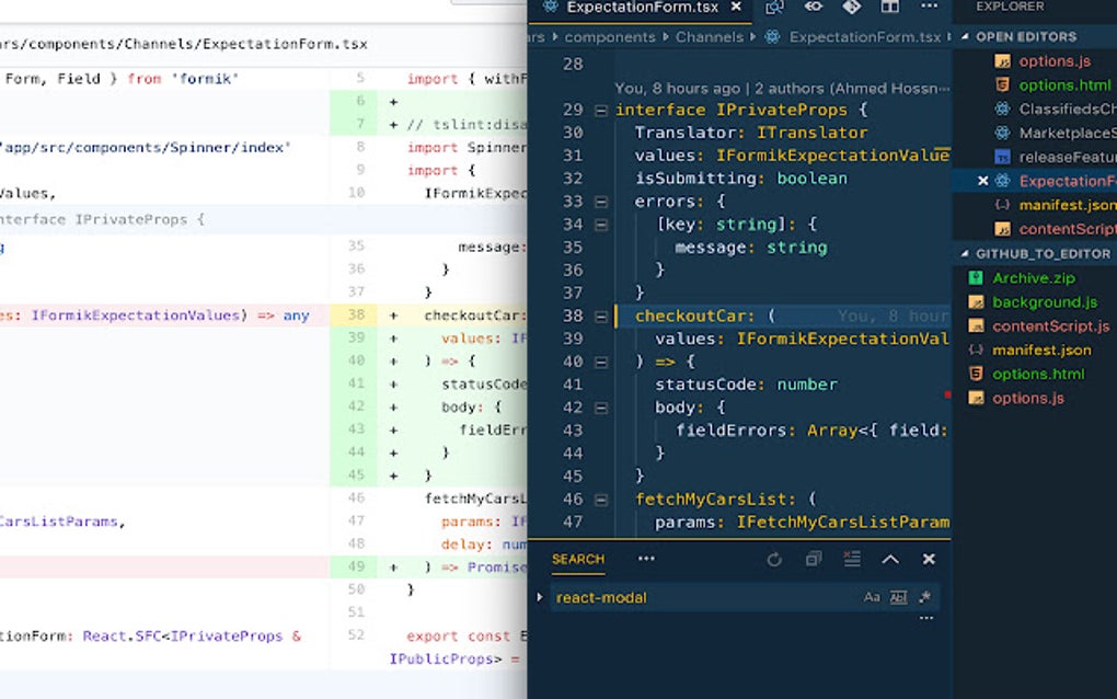 Open Github/Bitbucket in editor para Google Chrome - Extensão Download