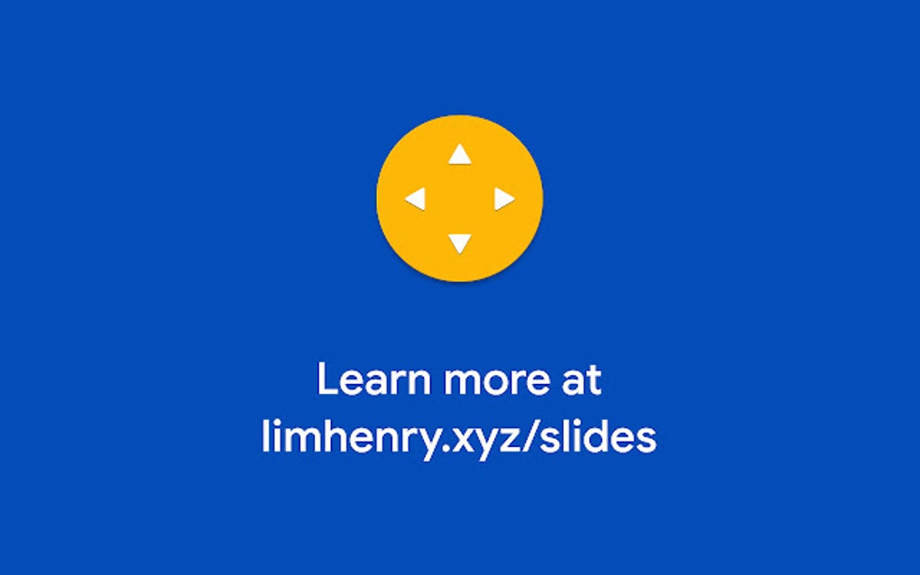 Remote for Slides for Google Chrome - Extension Download