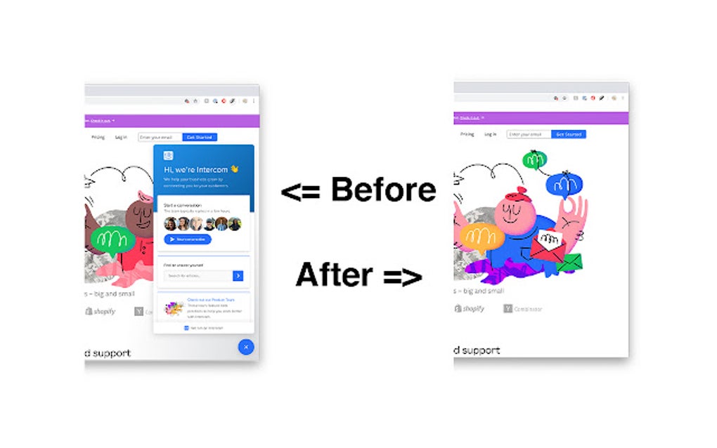 Hello, Goodbye for Google Chrome - Extension Download