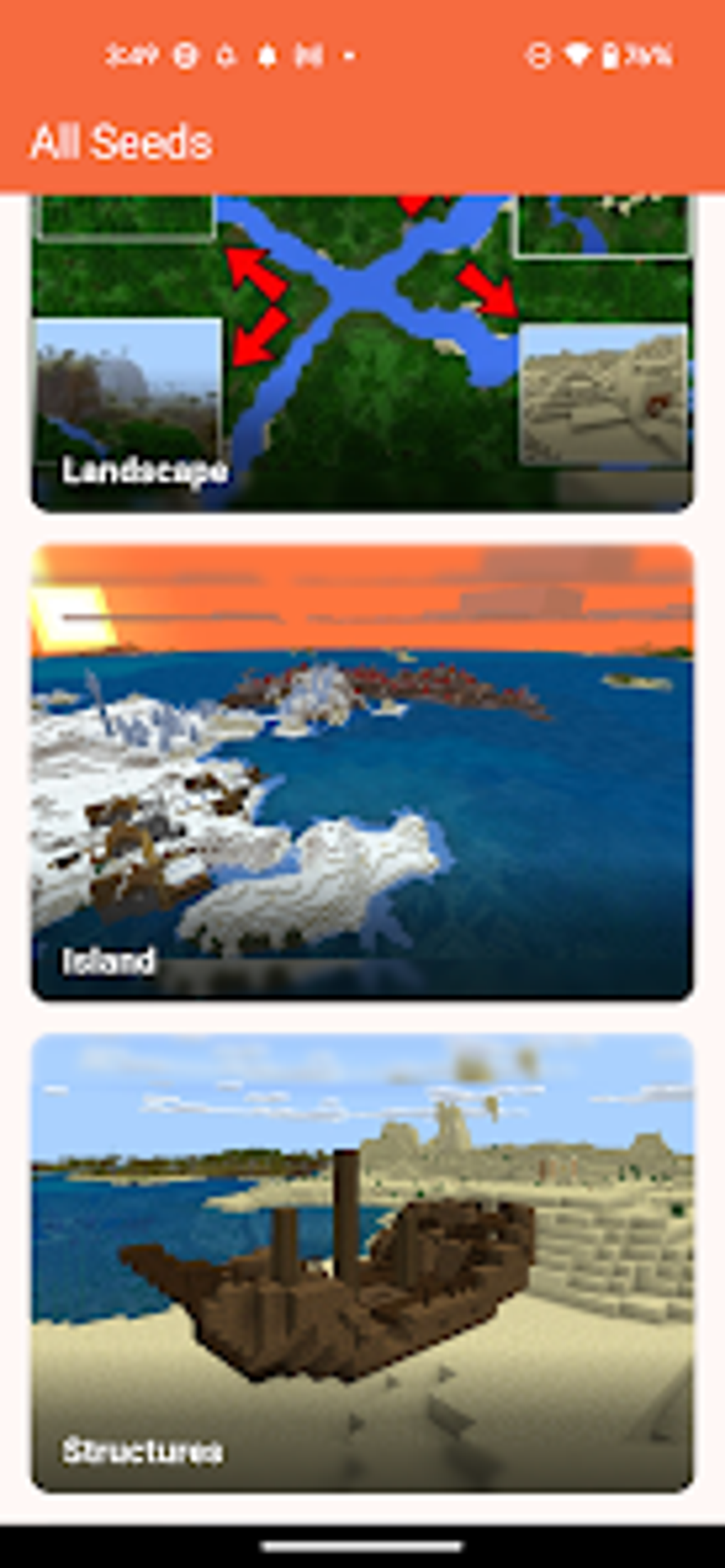 Seeds for Minecraft per Android - Download