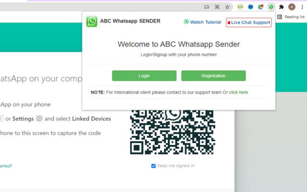 WA Bulk Sender para Google Chrome - Extensión Descargar