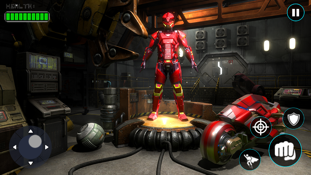 Android 용 Hero Flying Robots Game 3D - 다운로드