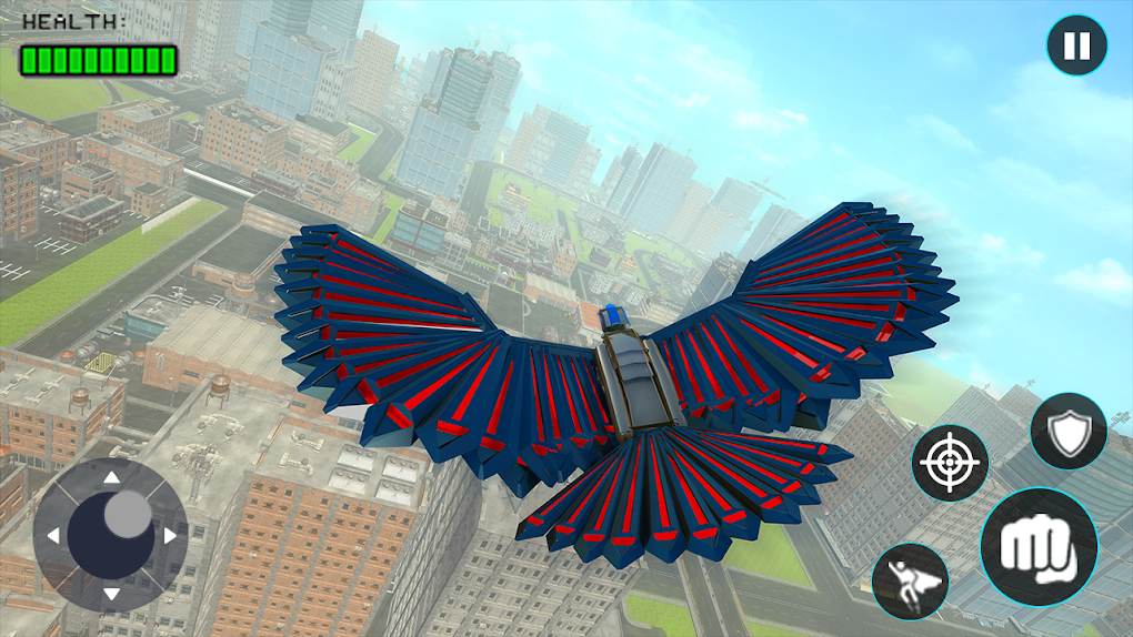 Android 용 Hero Flying Robots Game 3D - 다운로드