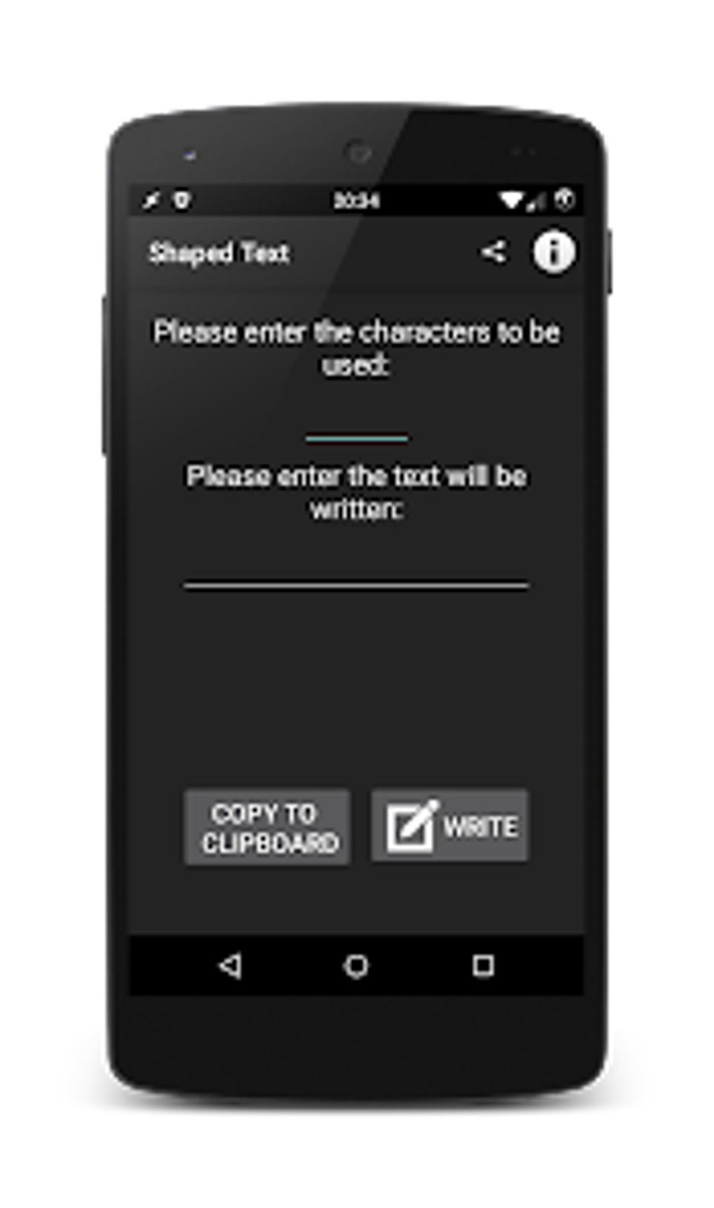 Shaped Text para Android - Descargar