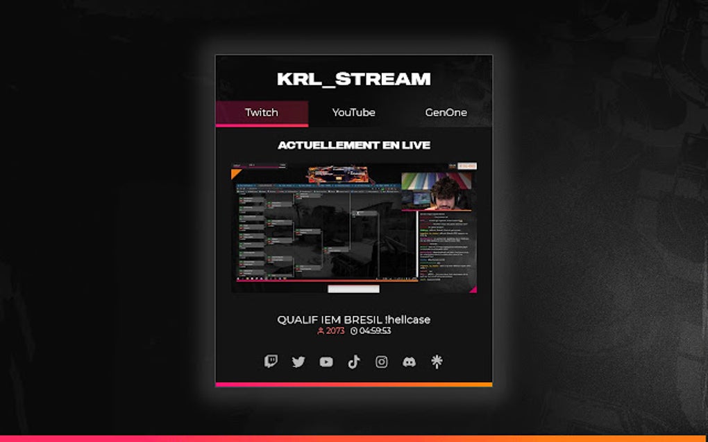 KRL_STREAM for Google Chrome - Extension Download