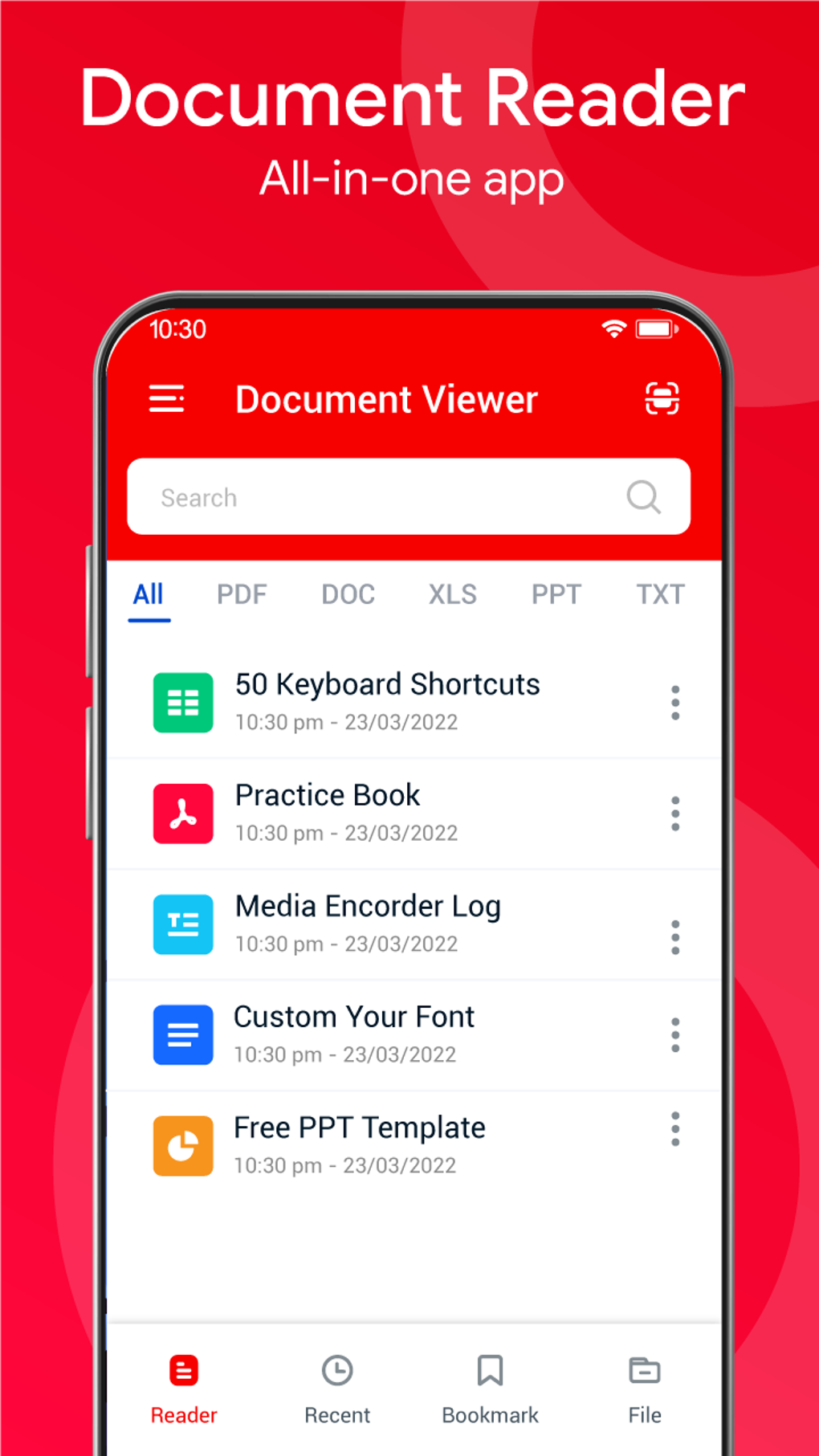 Office Viewer Document Reader pour Android - Télécharger