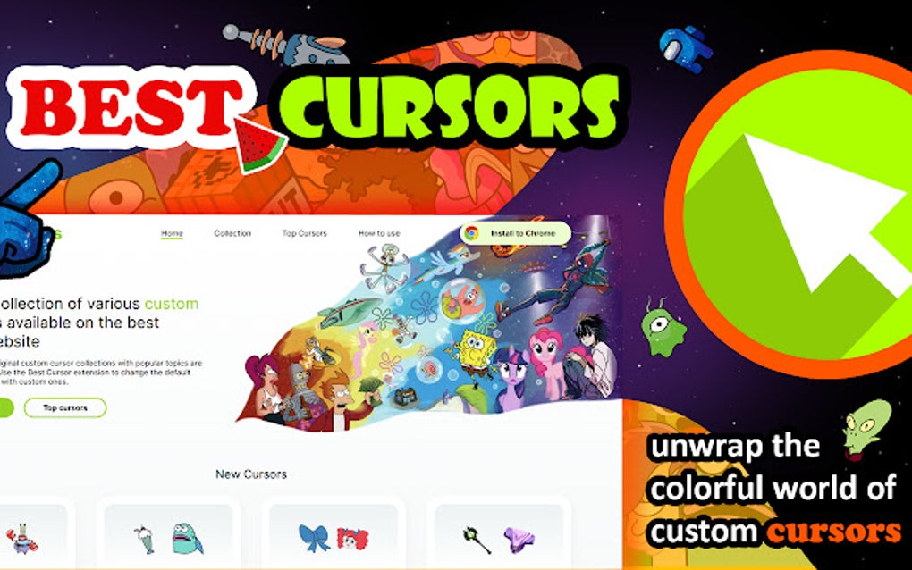 Best Cursors - Bloom of Custom Cursors Google Chrome 용 - 확장 프로그램 다운로드