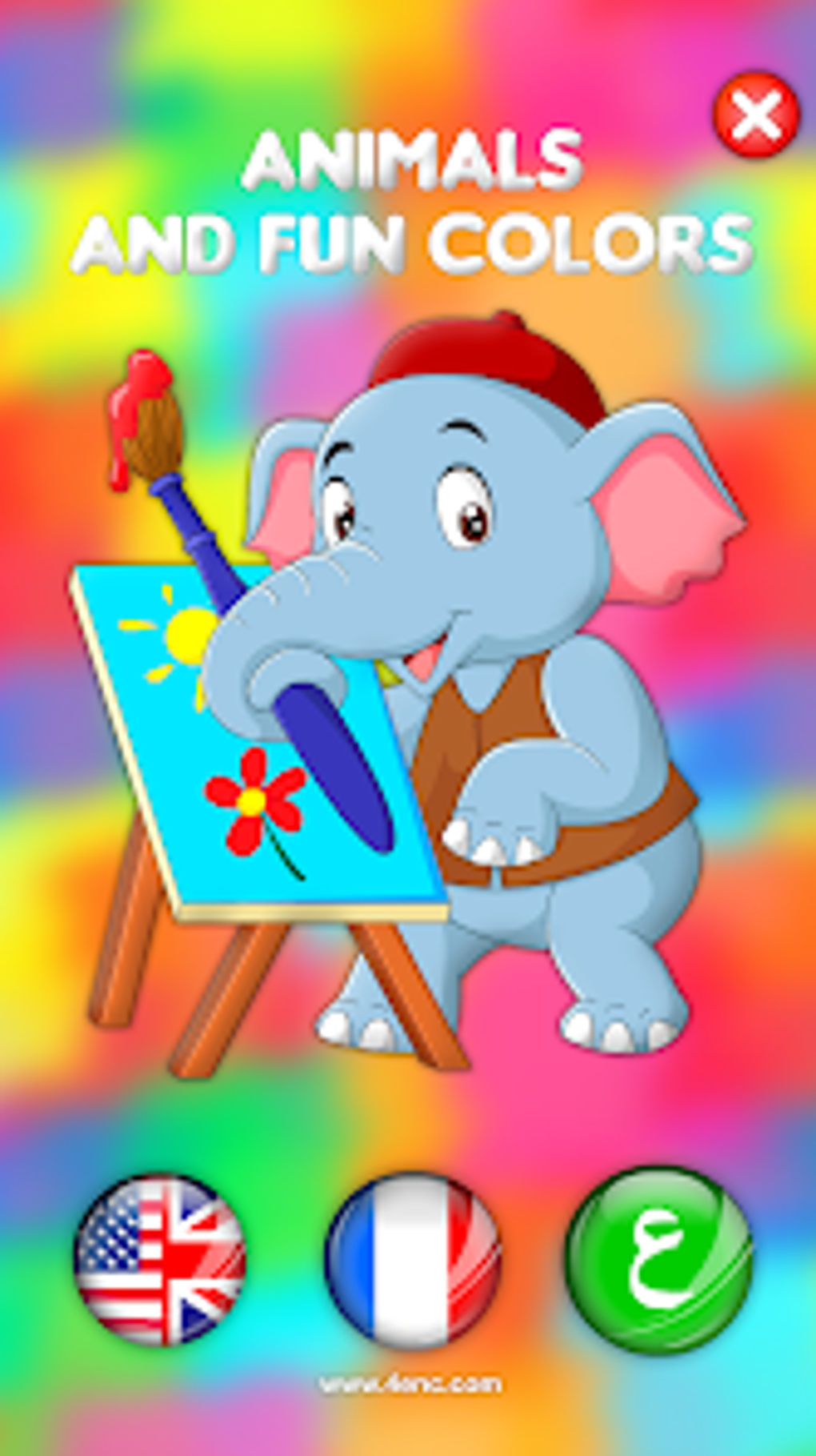 Animals and fun colors para Android - Descargar