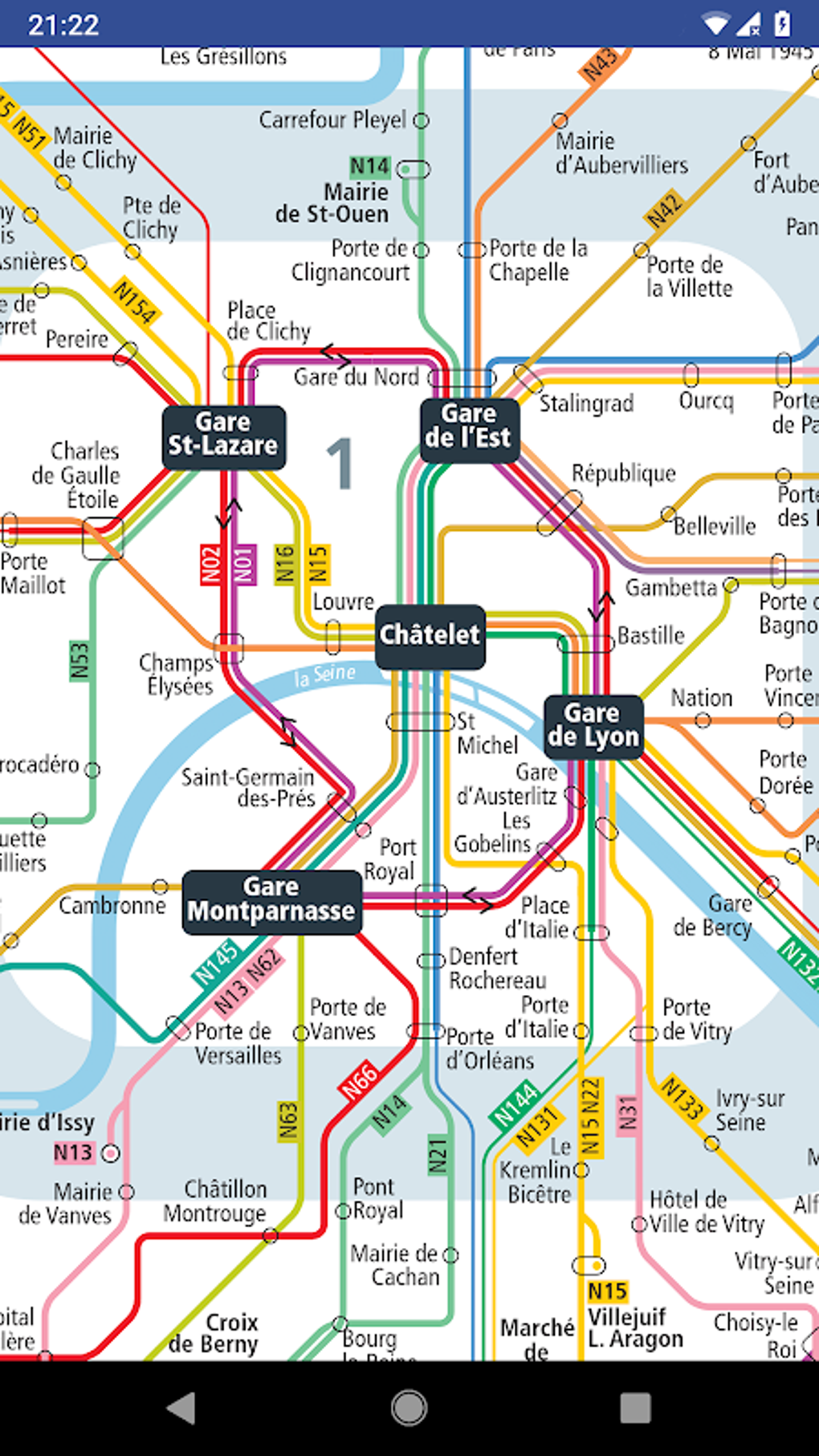 Metro Map: Paris (Offline) APK cho Android - Tải về