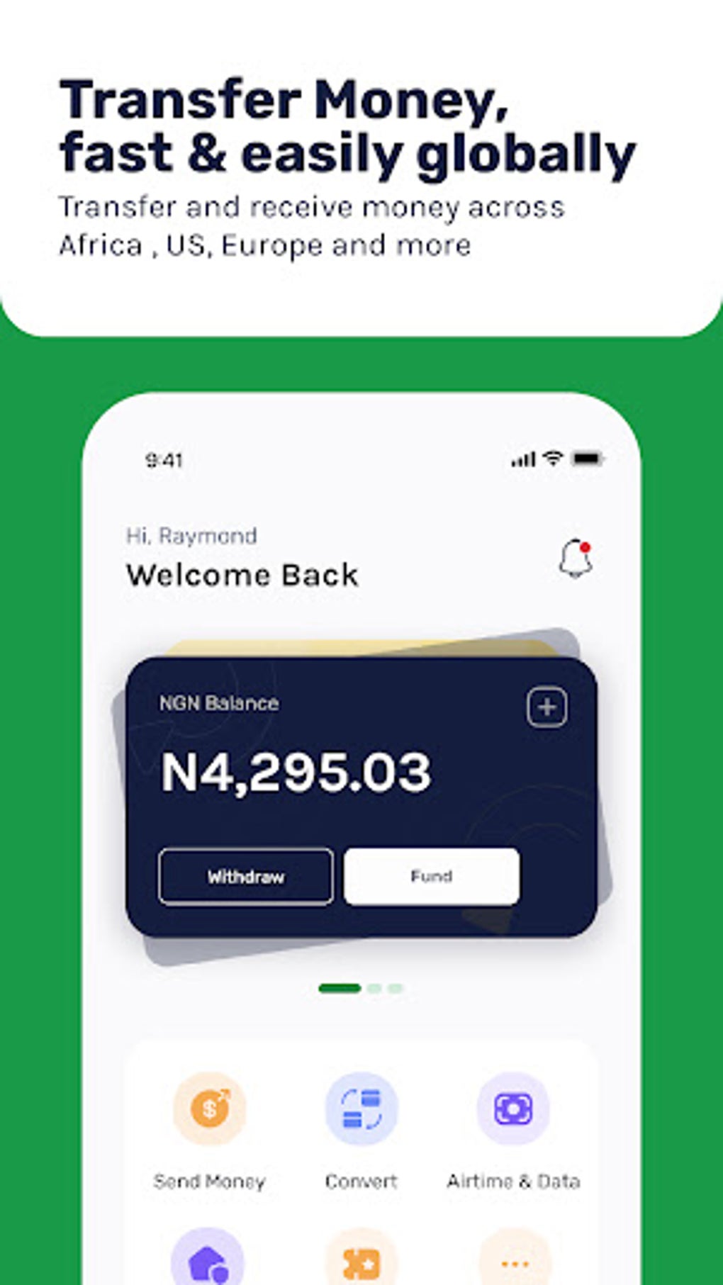 Android 용 Changera - Send Money Globally - 다운로드