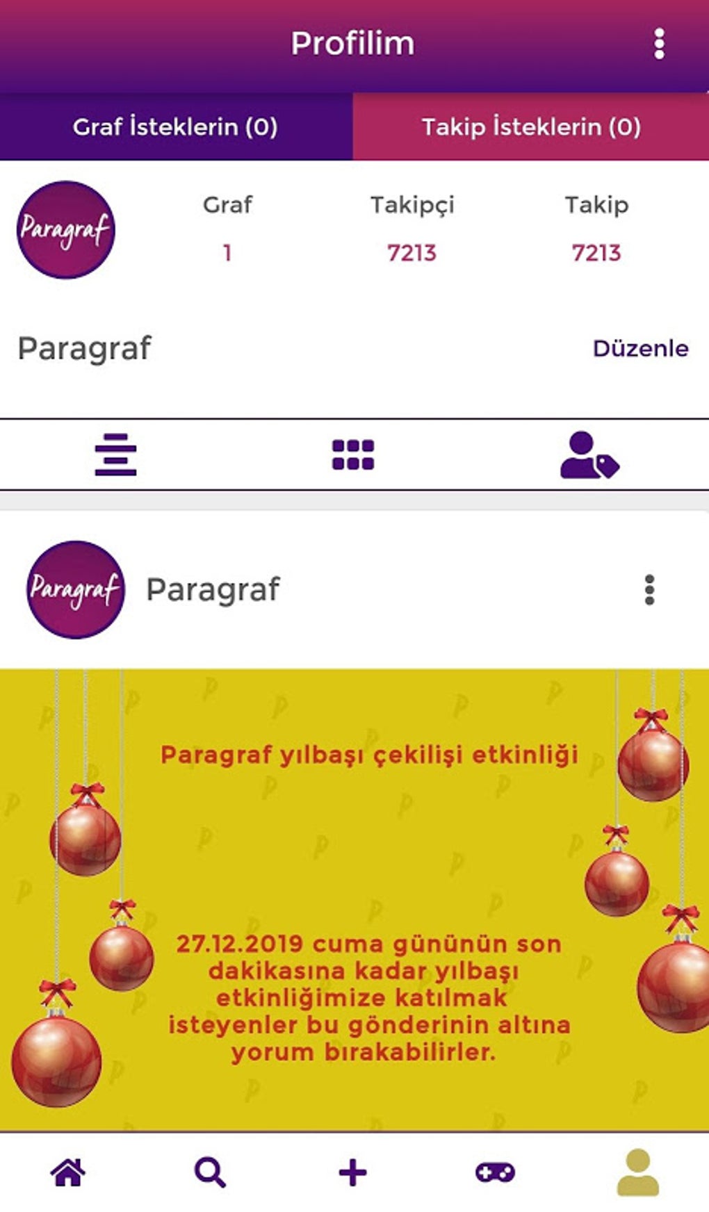Paragraf : Yerli Sosyal Medya APK for Android - Download