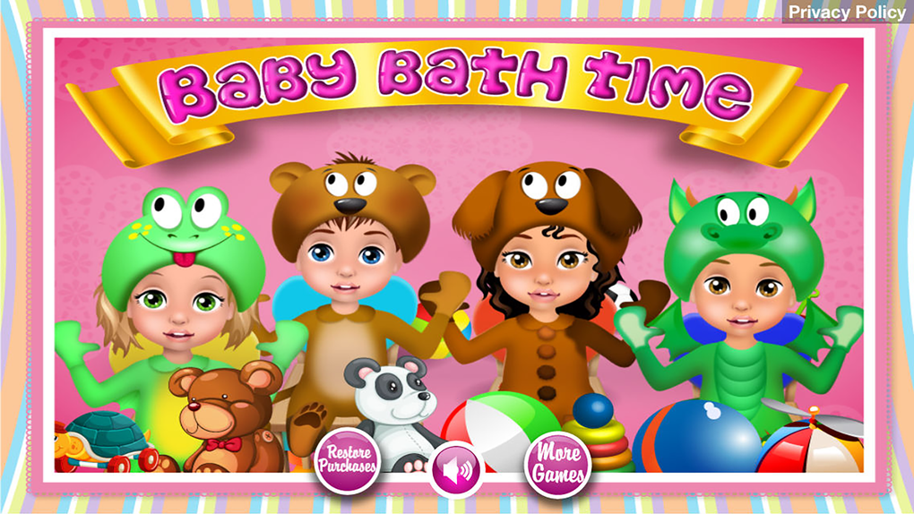 Baby Bath Time - Kids Games Boys Girls for iPhone - Download