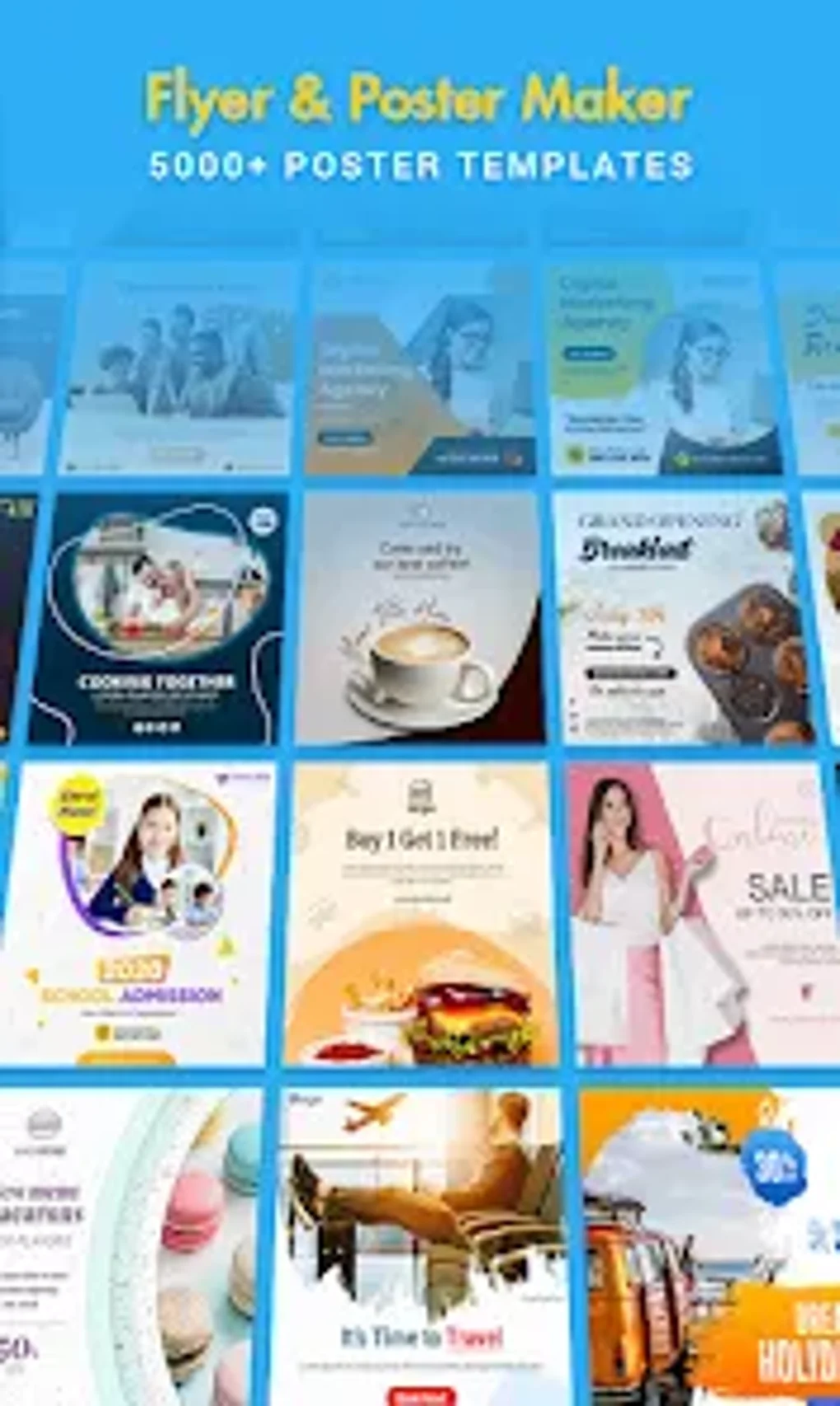 Flyer Maker Poster Maker para Android - Descargar